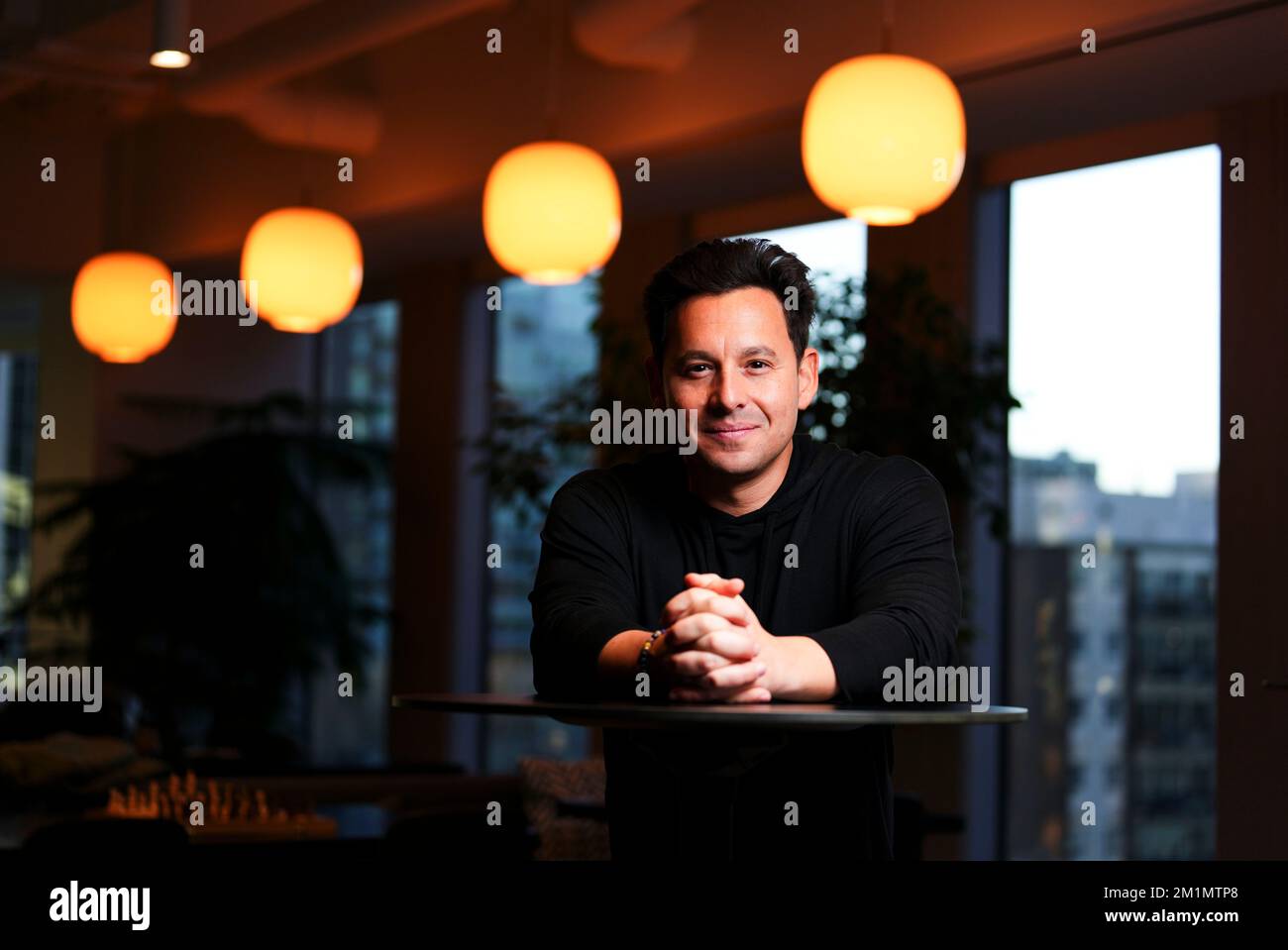 Shopify President Harley Finkelstein is pictured at the the company's ...