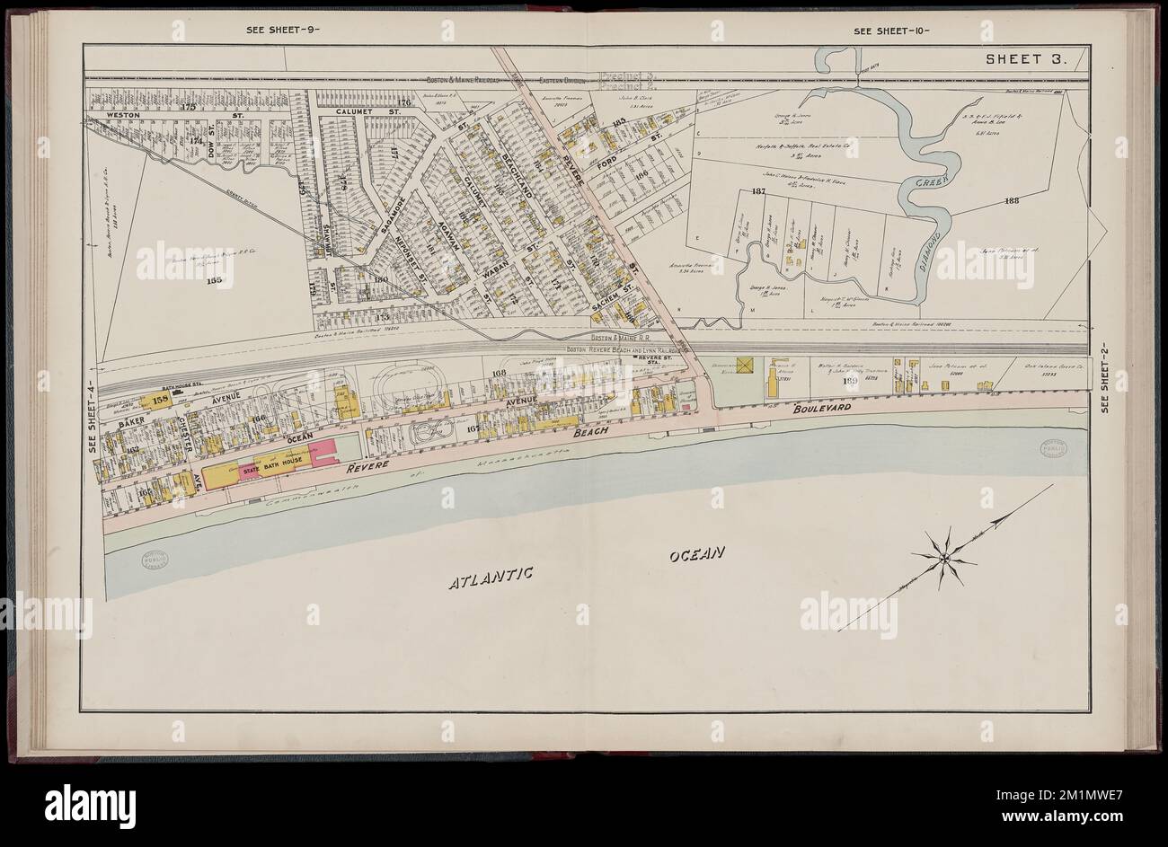 Atlas of the towns of Revere and Winthrop, Suffolk County ...