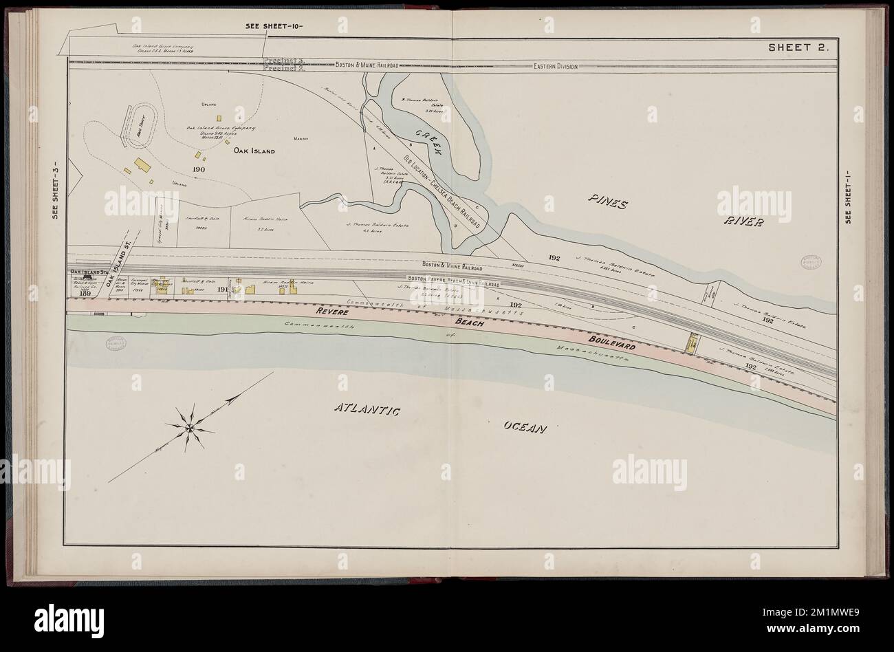 Atlas of the towns of Revere and Winthrop, Suffolk County ...