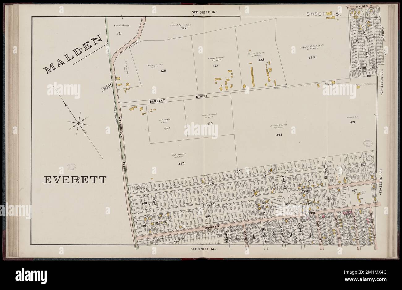 Atlas of the towns of Revere and Winthrop, Suffolk County ...