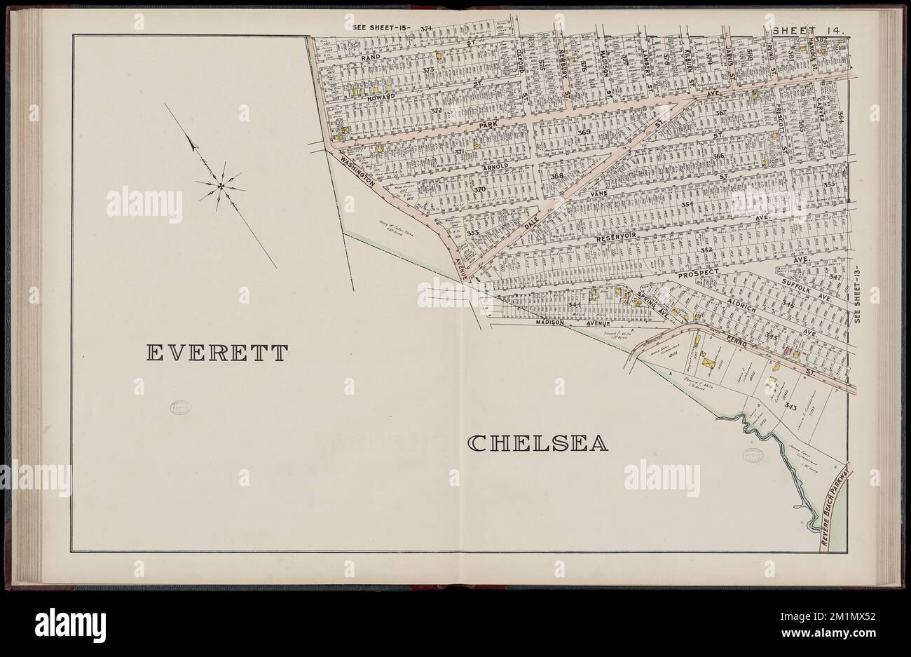 Atlas of the towns of Revere and Winthrop, Suffolk County ...
