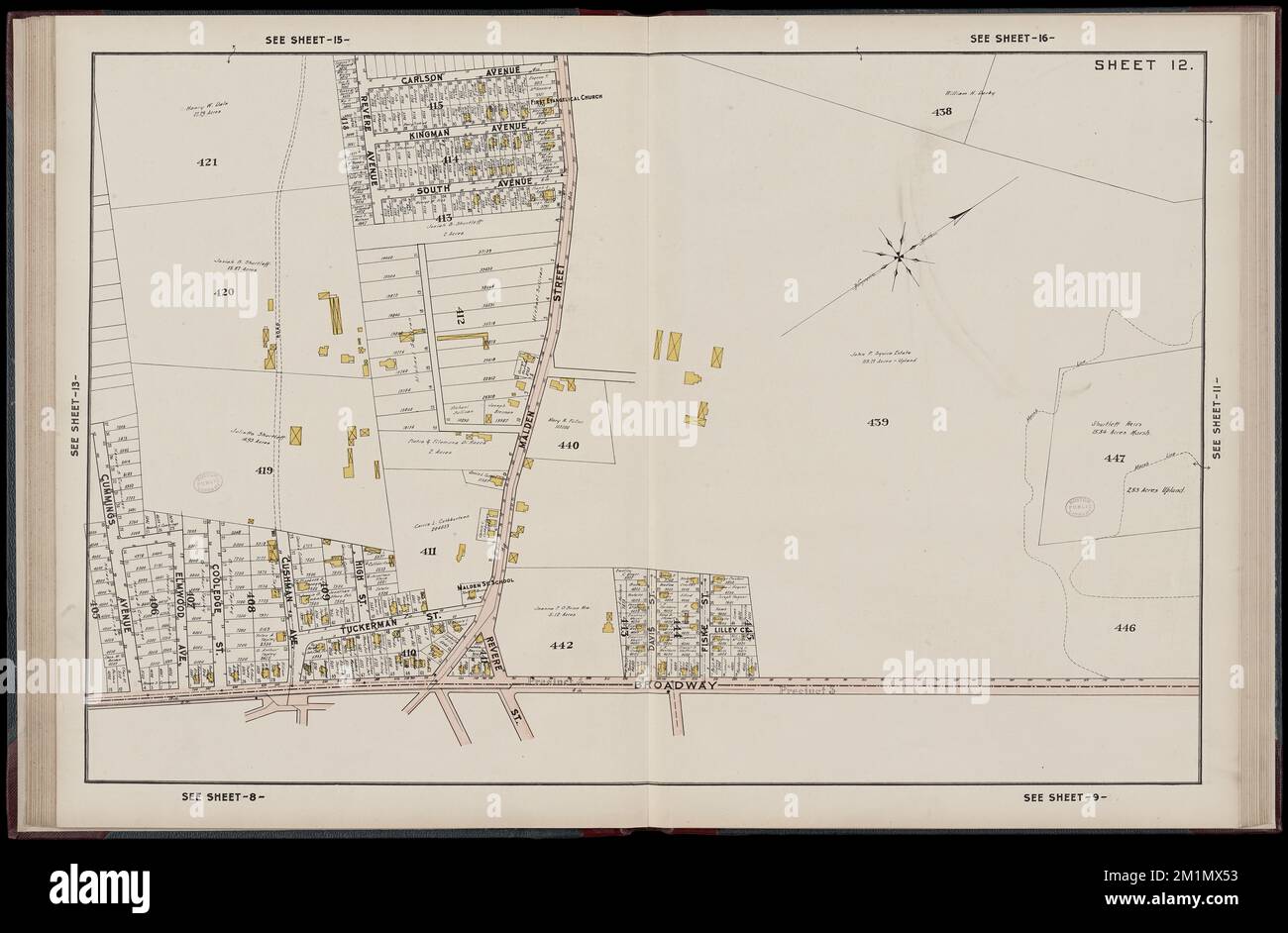 Atlas of the towns of Revere and Winthrop, Suffolk County ...