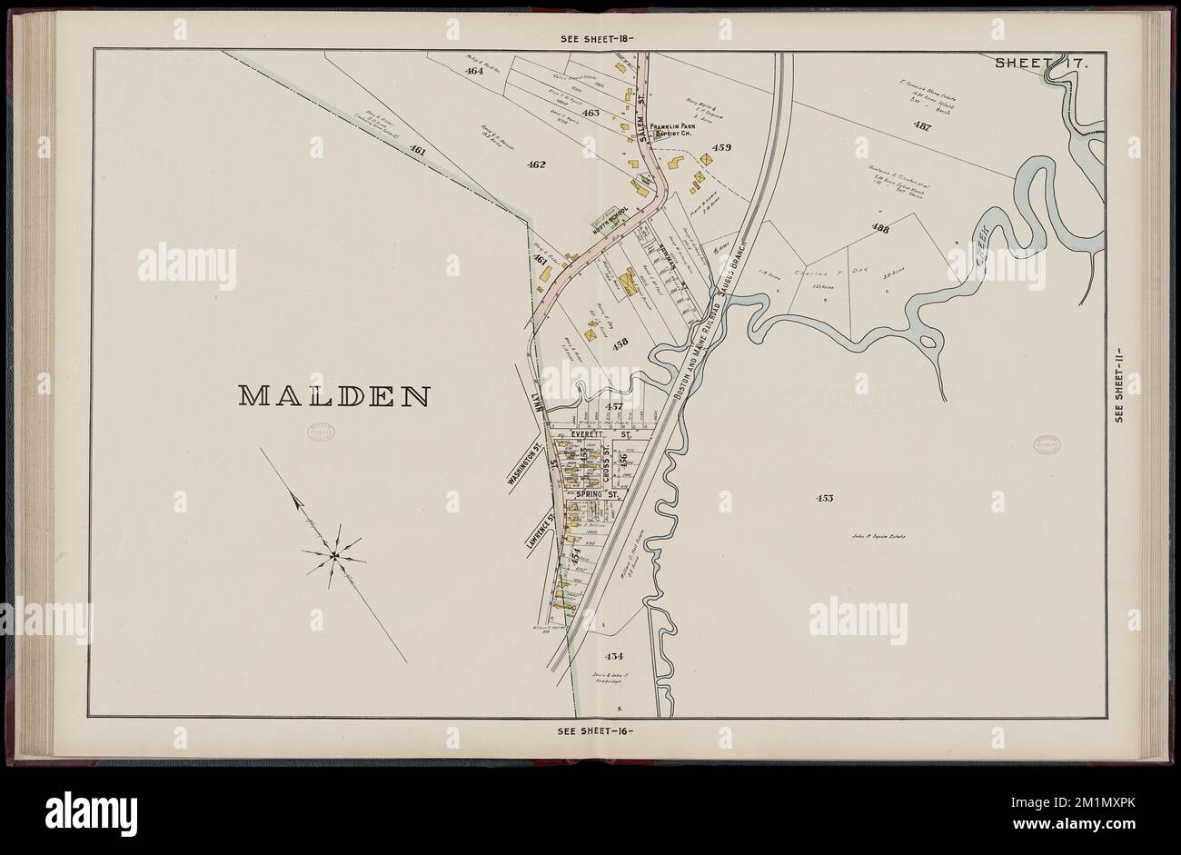 Atlas of the towns of Revere and Winthrop, Suffolk County ...