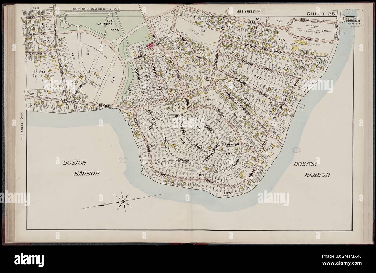Atlas of the towns of Revere and Winthrop, Suffolk County ...