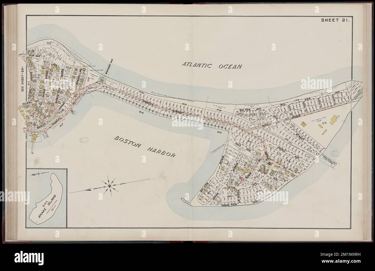 Atlas of the towns of Revere and Winthrop, Suffolk County ...