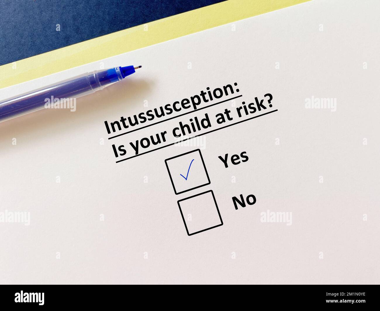 One is answering question about child infection. His child is at risk ...