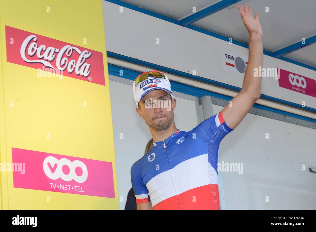 20120721 - LESSINES, BELGIUM: France national champion Nacer Bouhanni ...
