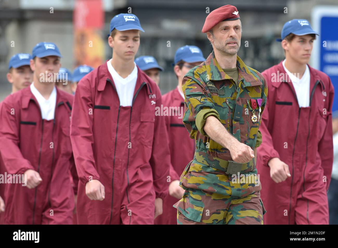 20120721 - BRUSSELS, BELGIUM: Illustration picture shows a military ...