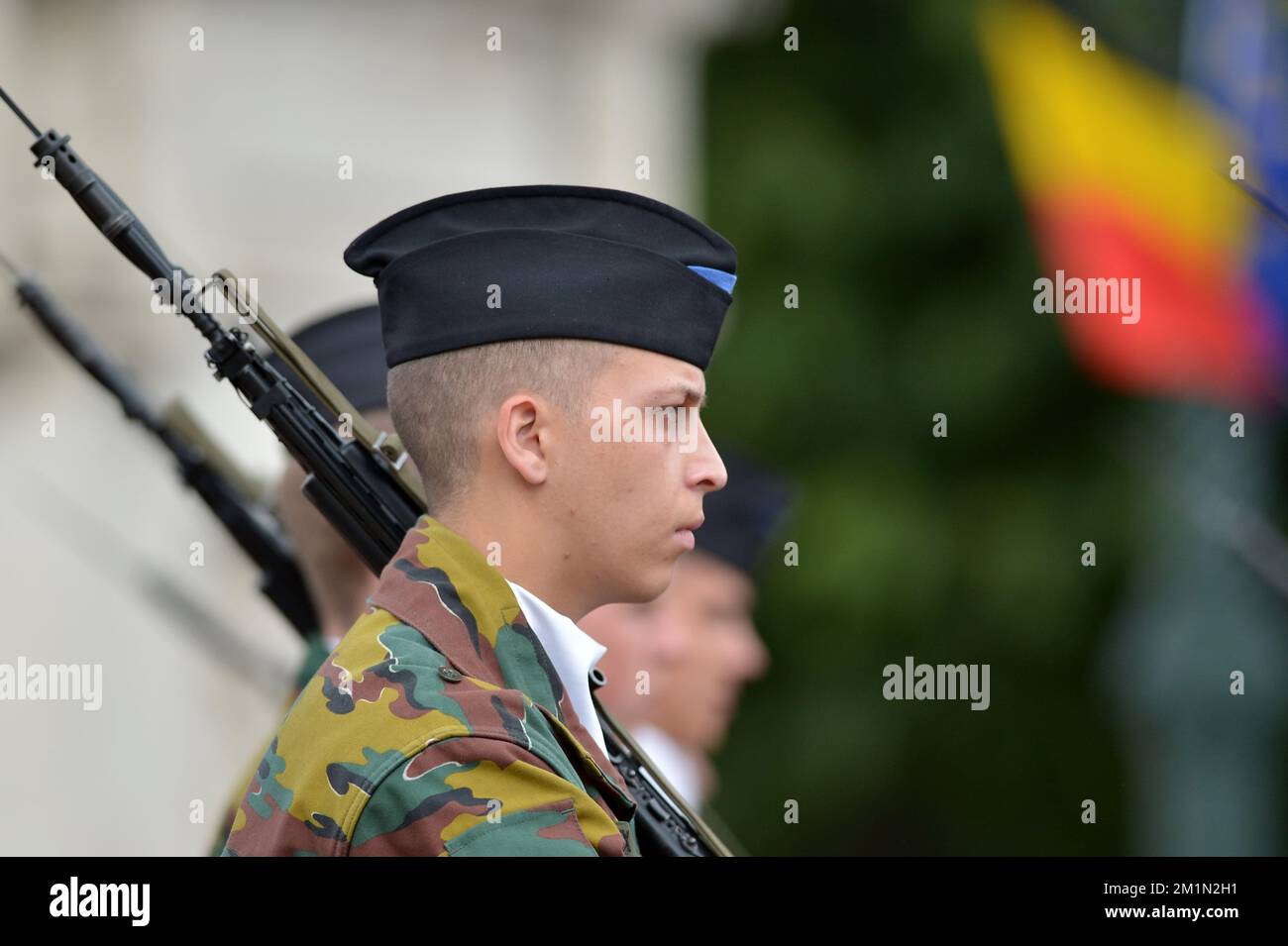 20120721 - BRUSSELS, BELGIUM: Illustration picture shows a military ...