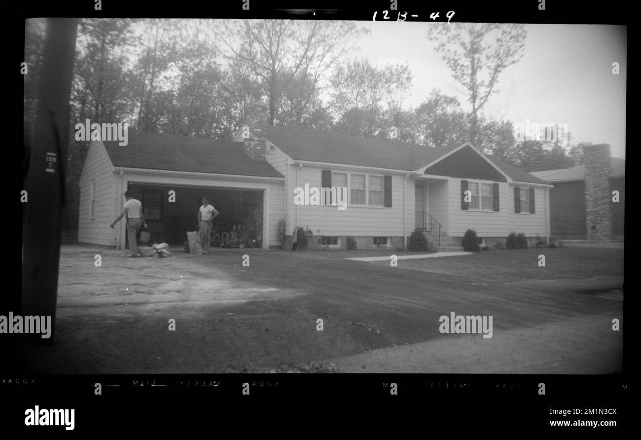 Audrey Ave #49 , Houses. Needham Building Collection Stock Photo - Alamy