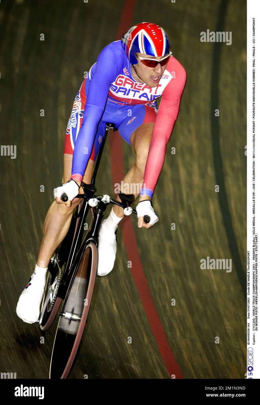 CYCLING : WORLD TRACK CHAMPIONSHIPS 2003 / WIGGINS Bradley / GOLD MEDAL ...