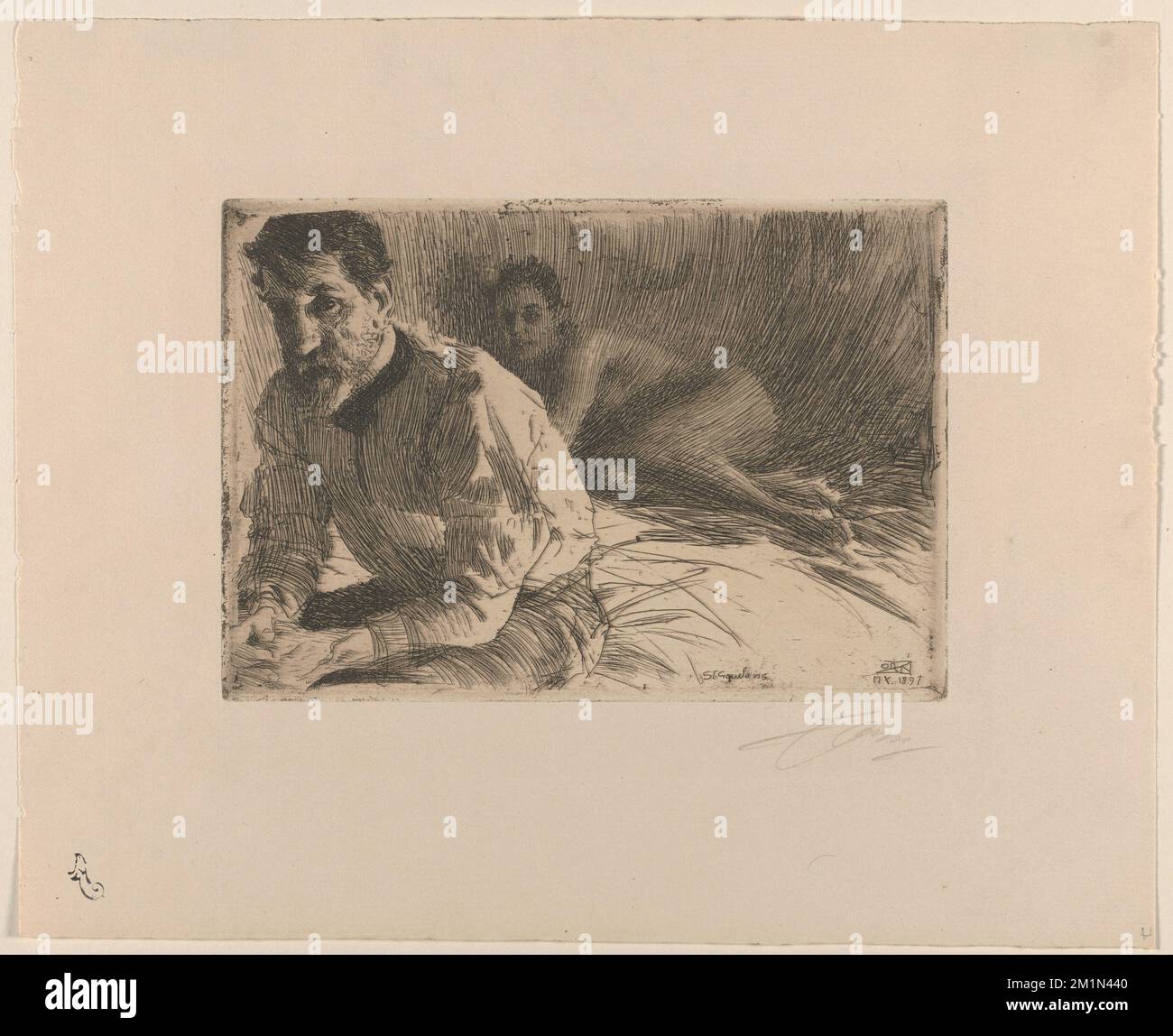 Augustus Saint Gaudens II (Saint Gaudens and his model) , Sculptors ...