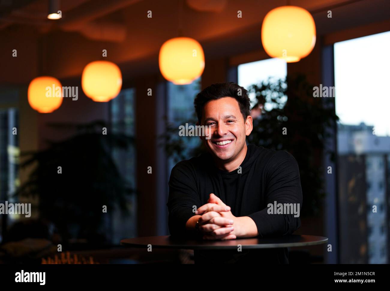 Shopify President Harley Finkelstein is pictured at the the company's ...