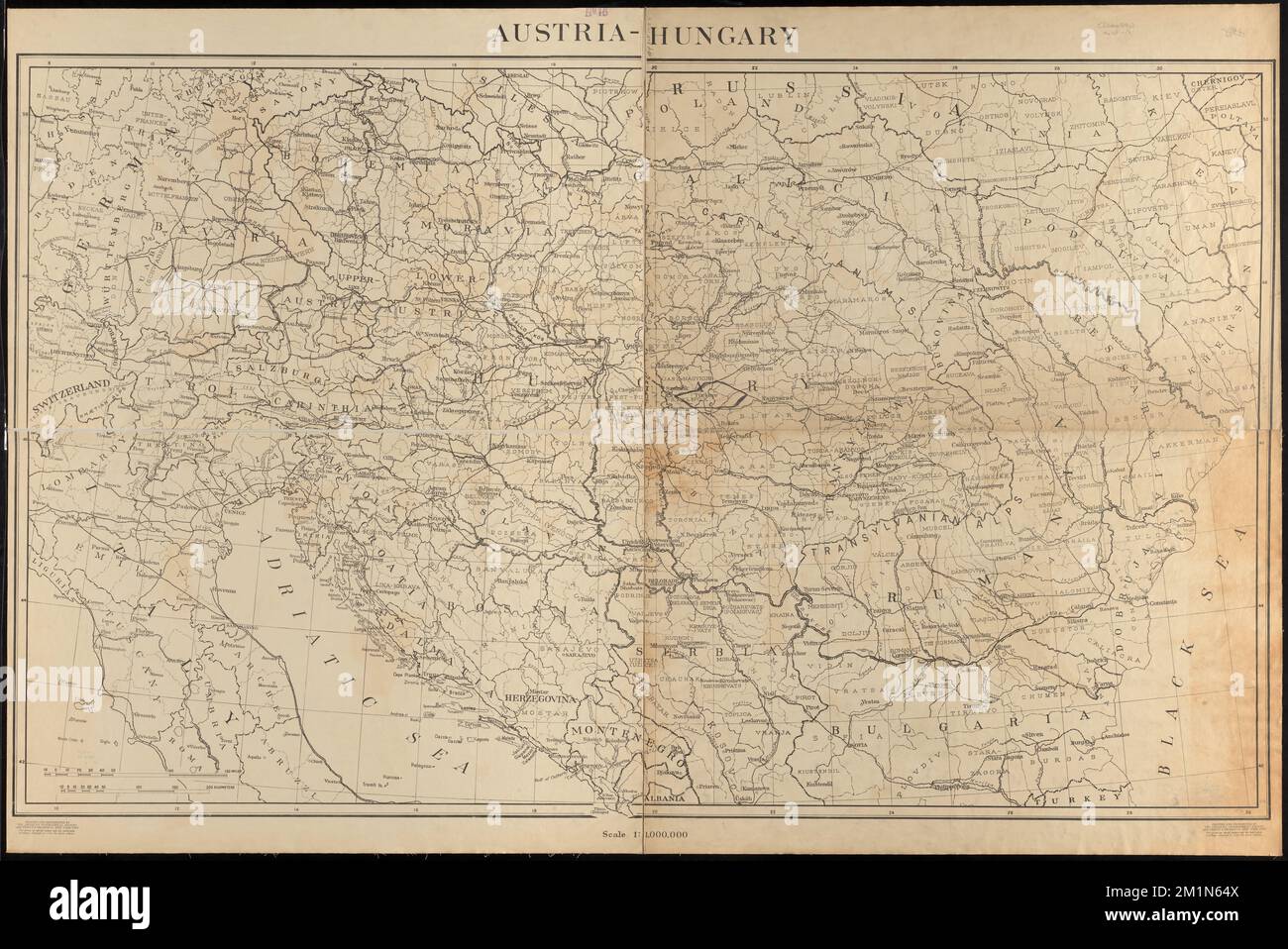 Austria-Hungary , Austria, Maps, Hungary, Maps Norman B. Leventhal Map ...