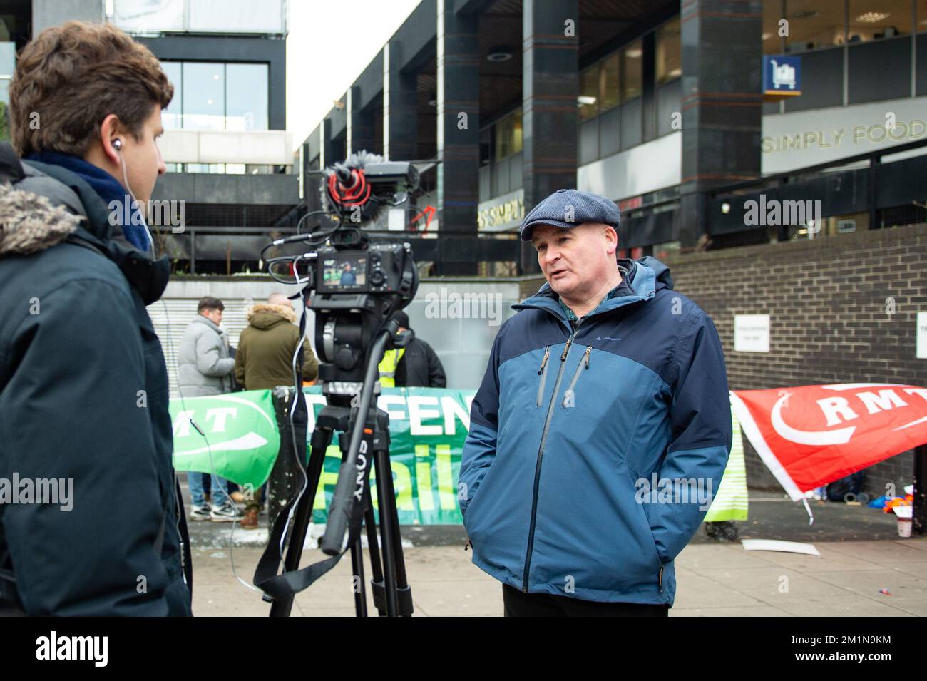Mick Lynch Picket Line Kay Burley at Janet Cantrell blog