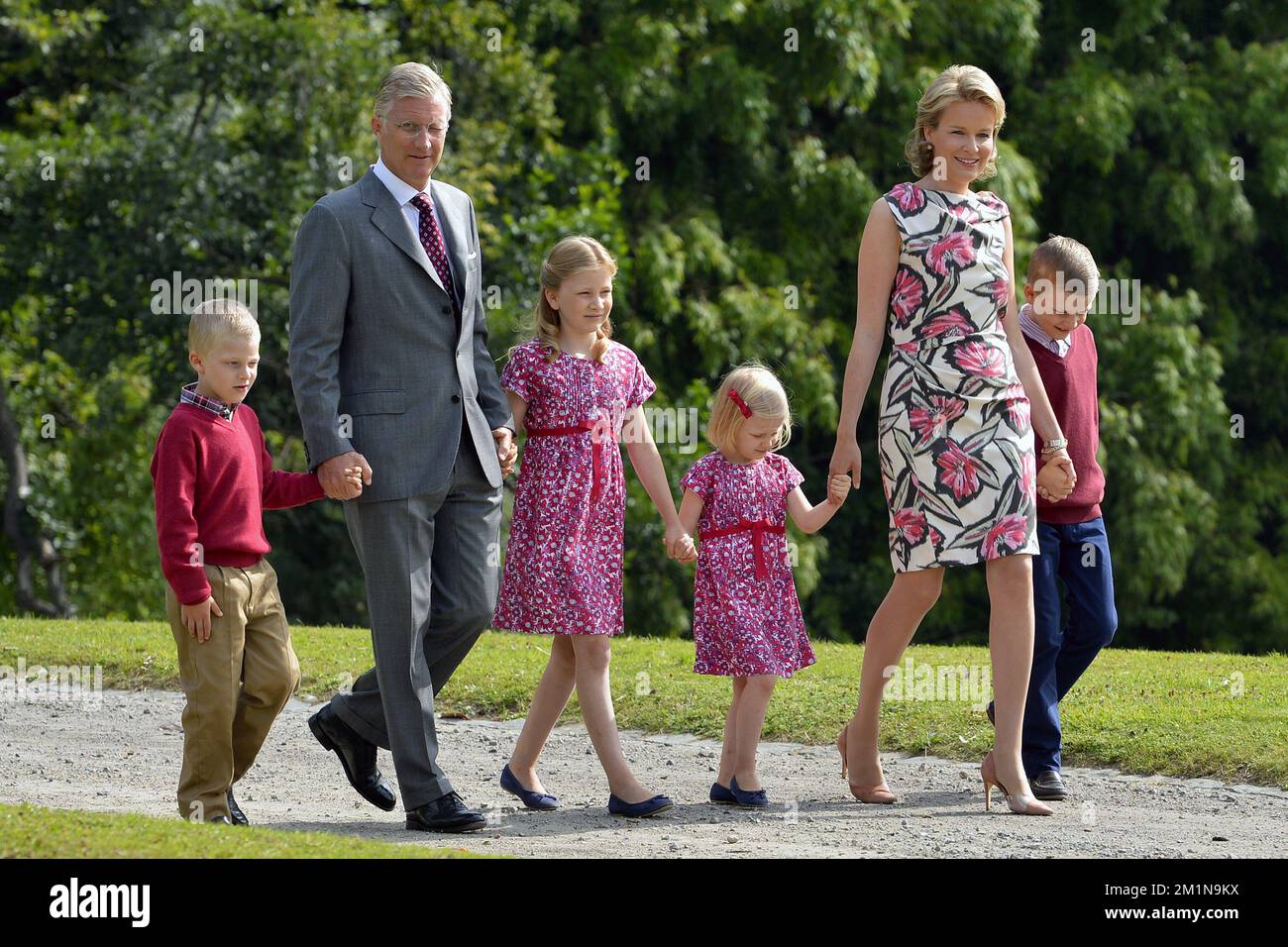 20120902 - BRUSSELS, BELGIUM: Prince Emmanuel, Crown Prince Philippe of ...