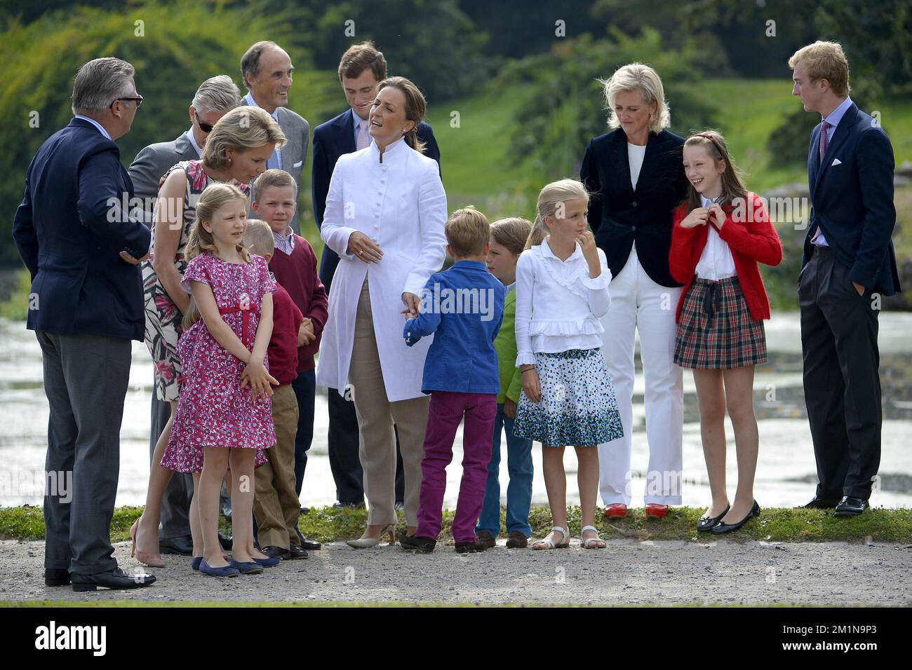 Prince lorenz princess laetitia maria hi-res stock photography and ...