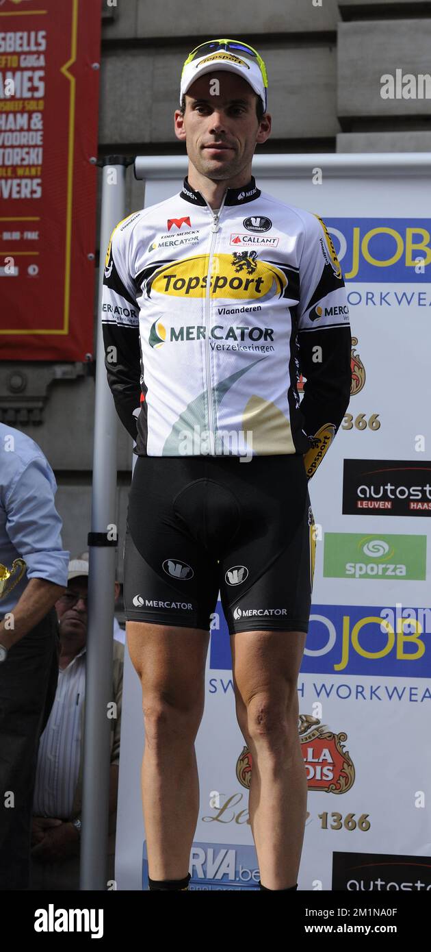 20120902 - LEUVEN, BELGIUM: Belgian Stijn Neirynck of Topsport ...