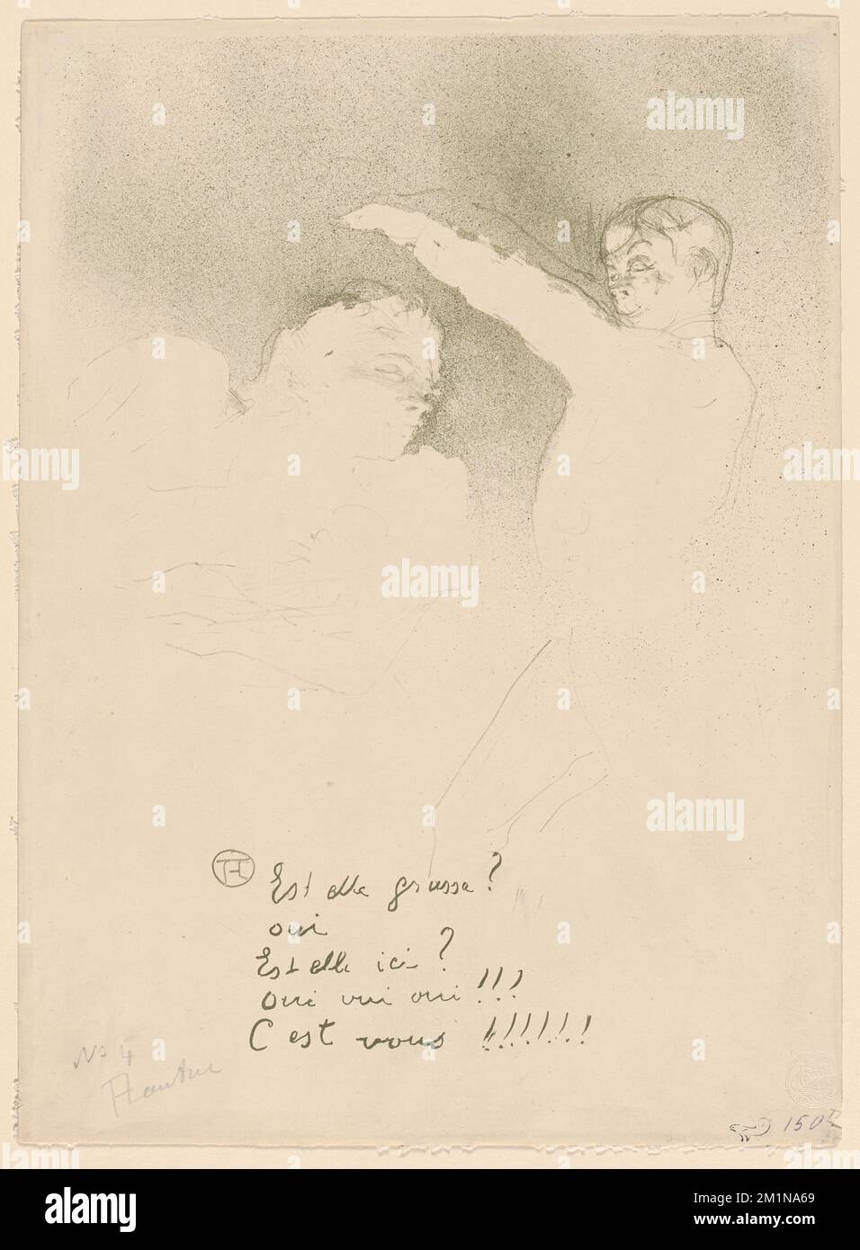 Aux Variétés: Mademoiselle Lender et Brasseur , Dancers, Singers ...