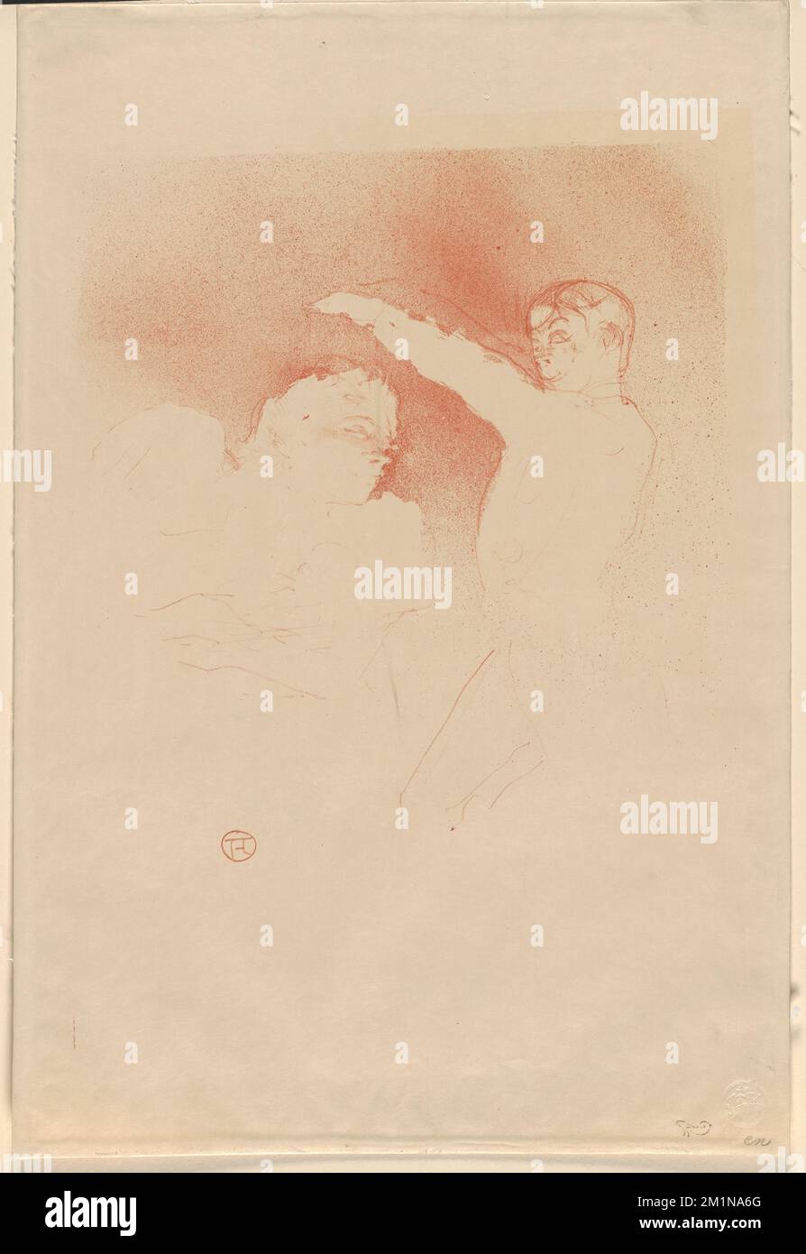 Aux Variétés: Mademoiselle Lender et Brasseur , Dancers, Singers ...