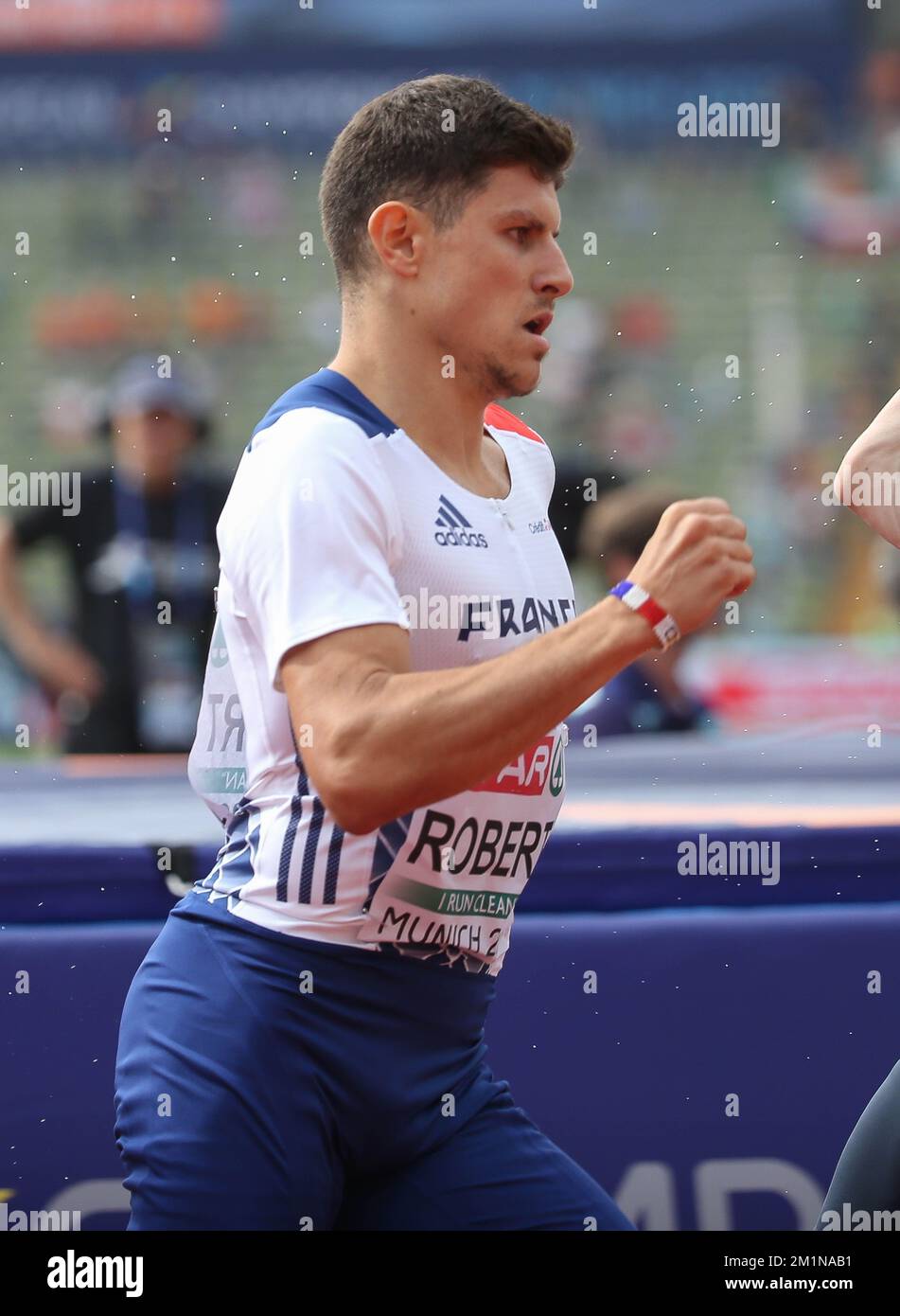 ROBERT Benjamin of France MEN'S 800M ROUND 1 - HEAT 2 during the ...