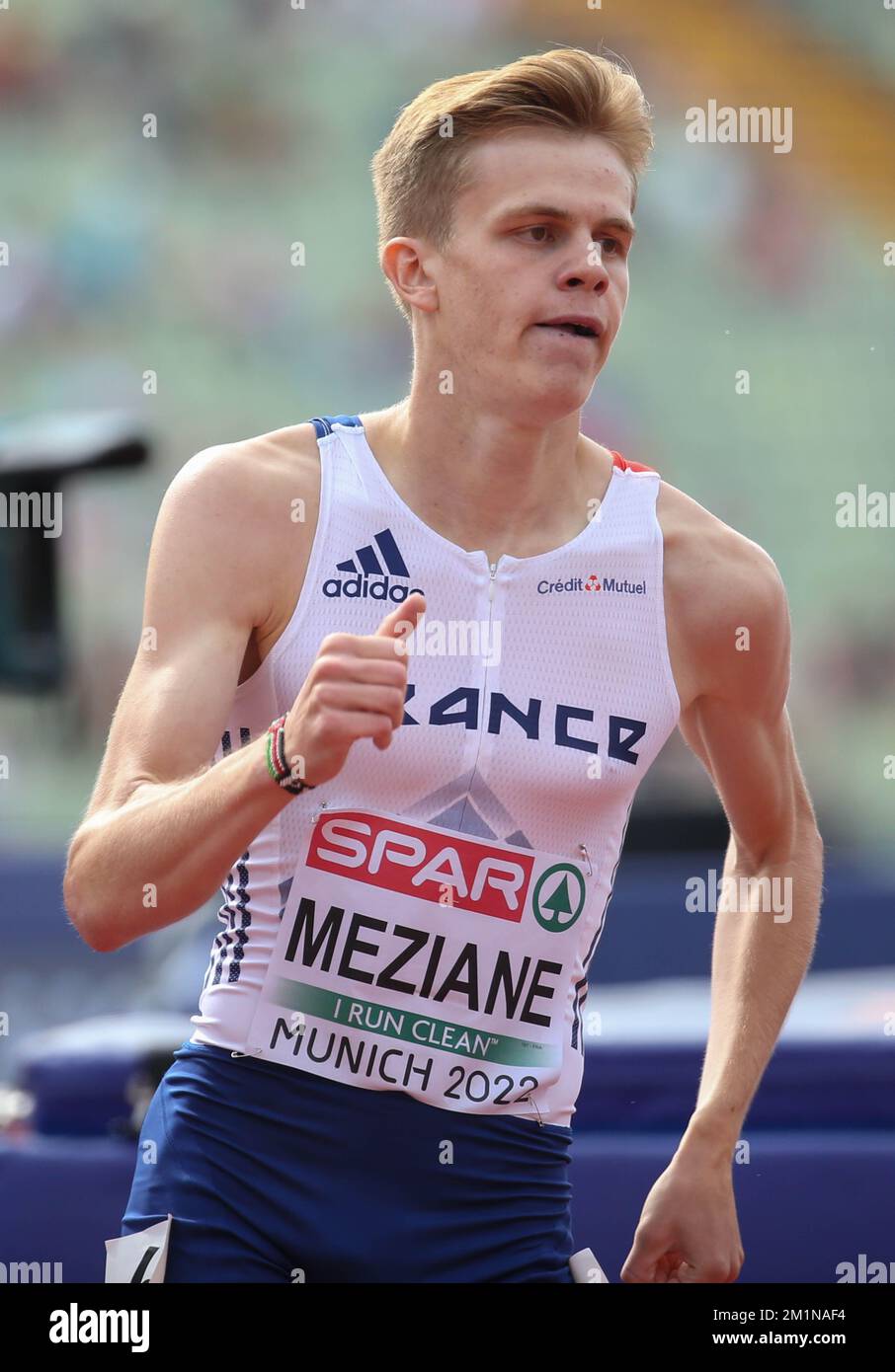 MEZIANE Yanis of France MEN'S 800M ROUND 1 - HEAT 4 during the European ...