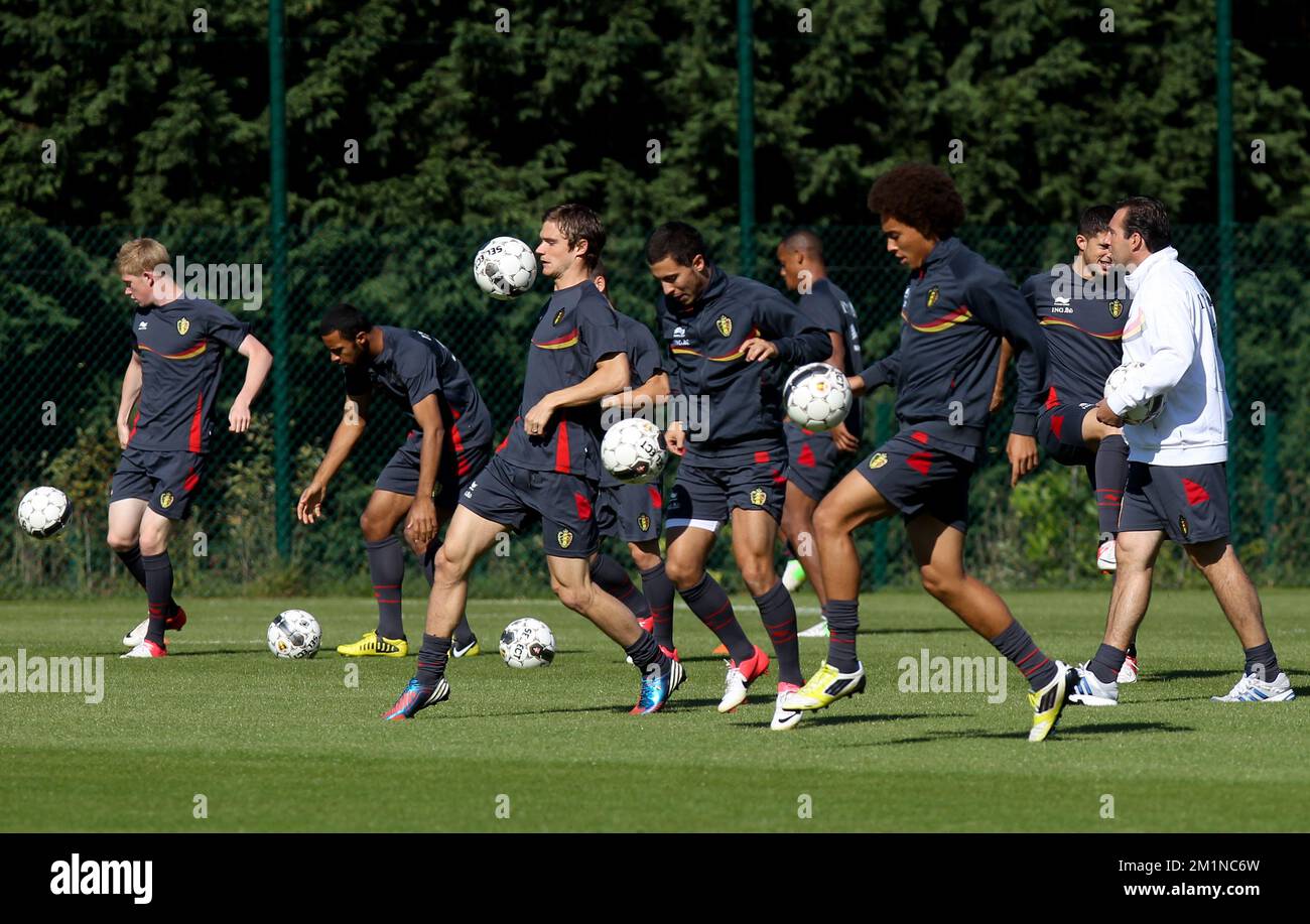 20120909 - BRUSSELS, BELGIUM: Belgium's Kevin De Bruyne, Belgium's ...