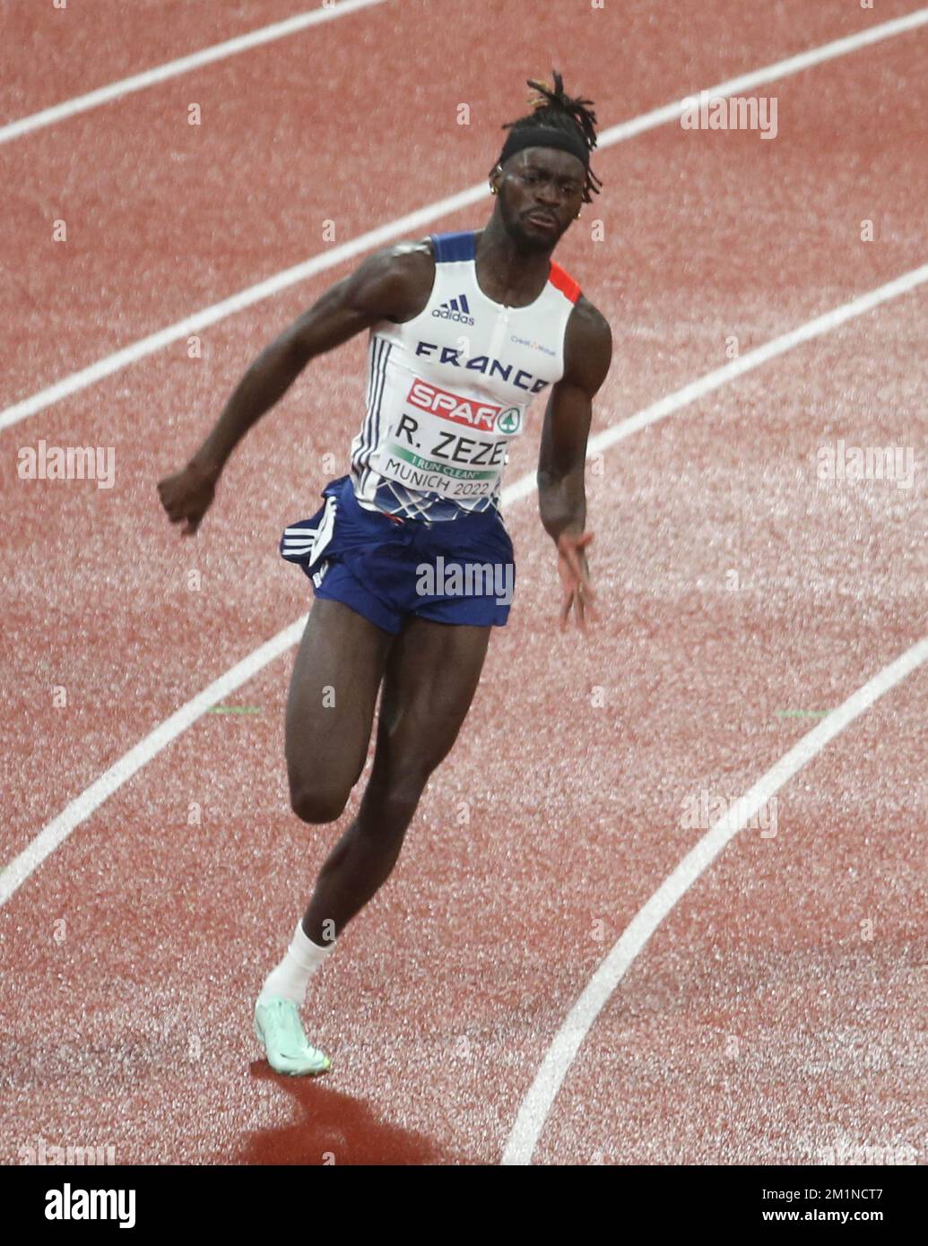 ZEZE Ryan of France MEN'S 200M SEMIFINAL 3 during the European ...