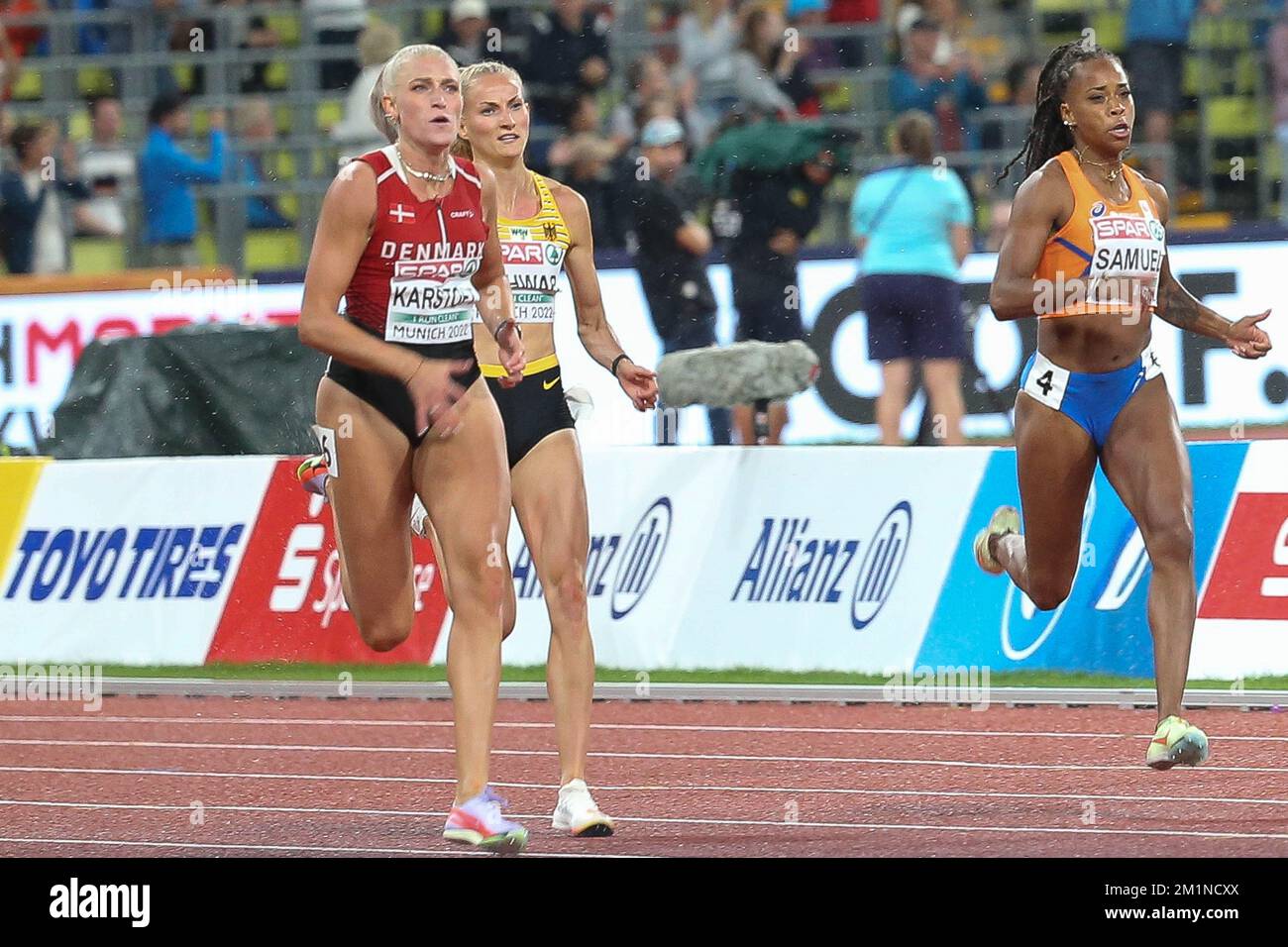KARSTOFT Ida of Danemark ,SCHWAB Corinna of Germany and SAMUEL Jamile ...