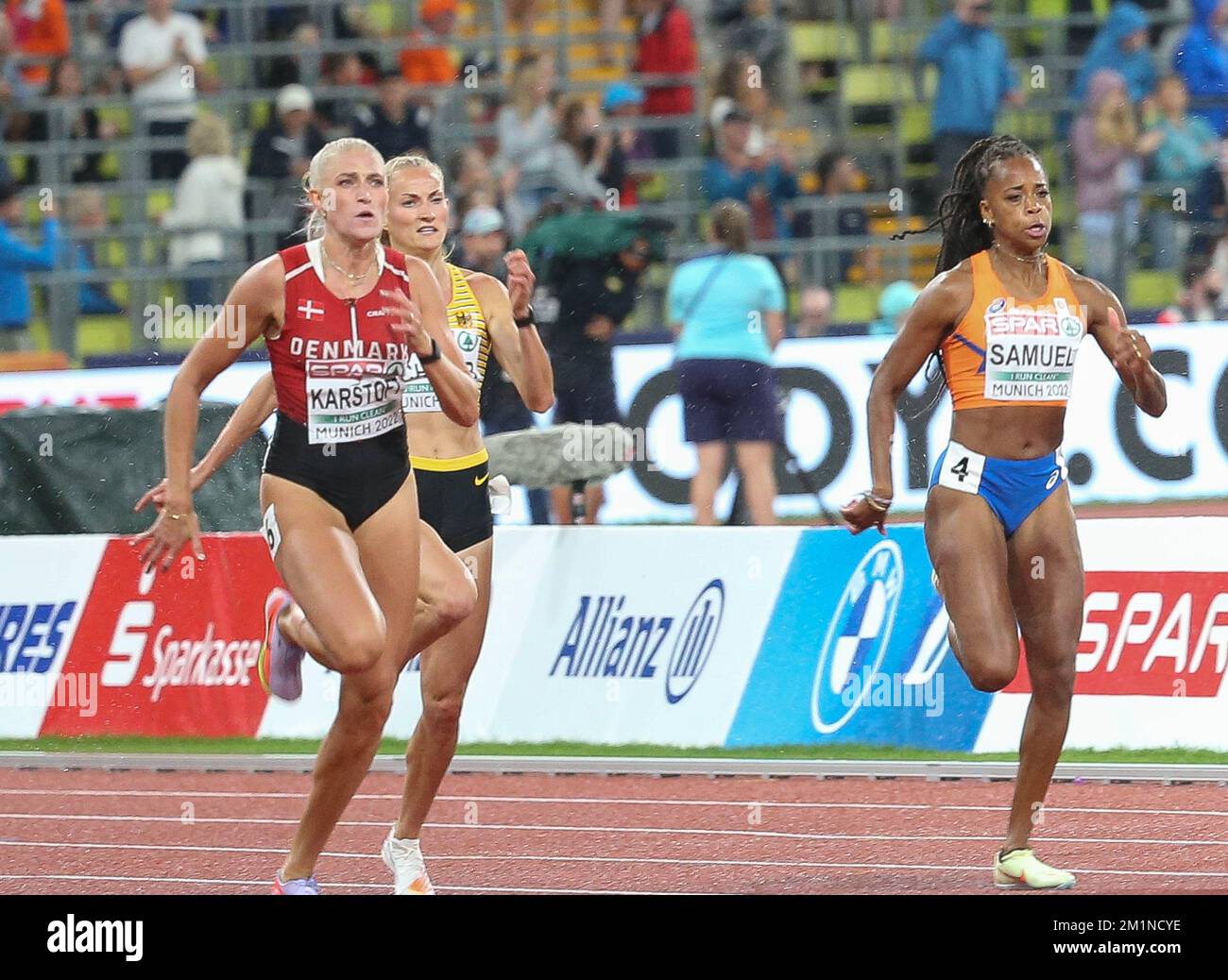 KARSTOFT Ida of Danemark ,SCHWAB Corinna of Germany and SAMUEL Jamile ...