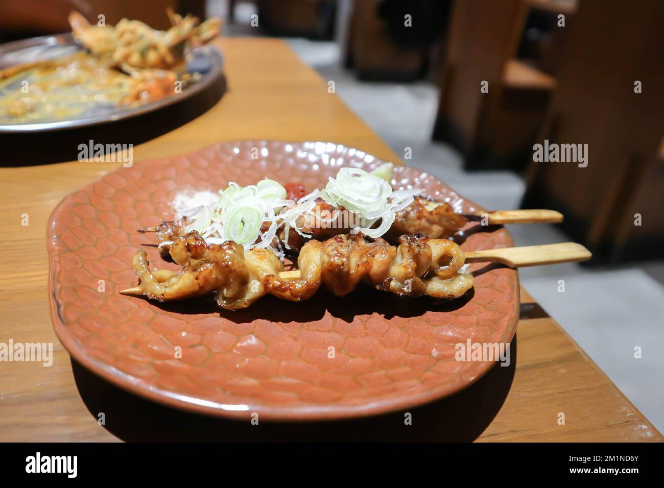 roasted squid or grilled squid or barbecued squid, Japanese food in ...