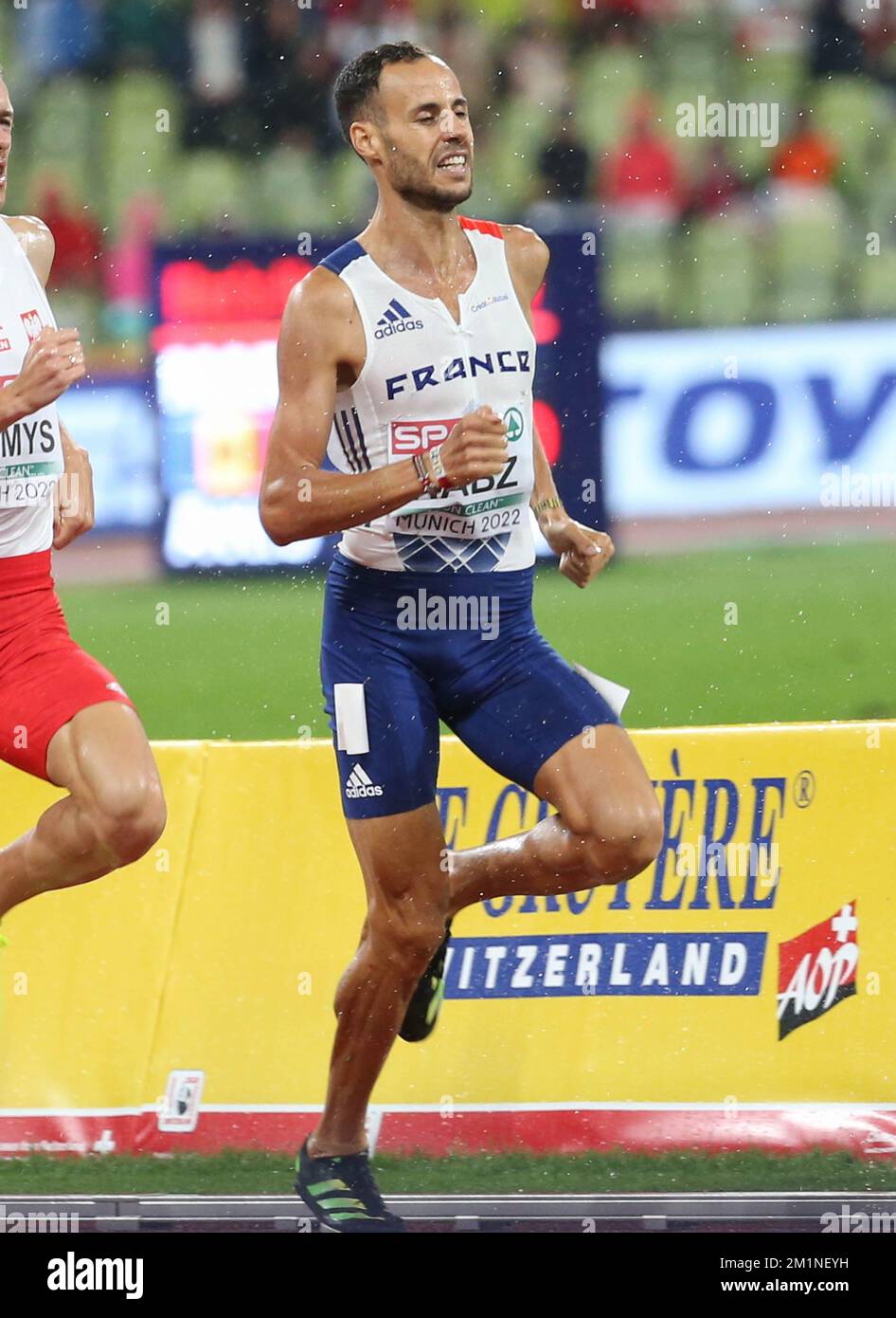 HABZ Azeddine of France MEN'S 1500M FINAL during the European Athletics ...