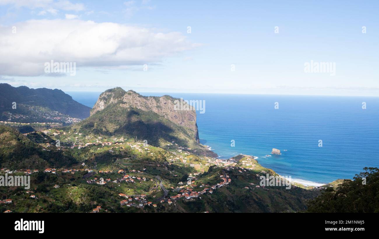 Levada hike from Ribeiro Frio in Maderia Stock Photo - Alamy