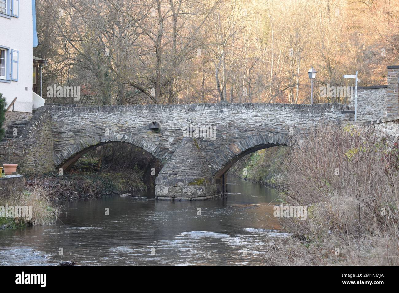 double arch bridge Stock Photo - Alamy