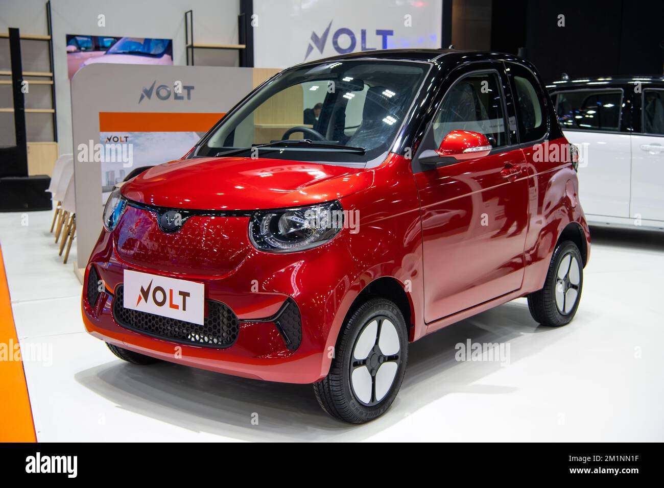 VOLT City EV car on display at The 39th Thailand International Motor ...