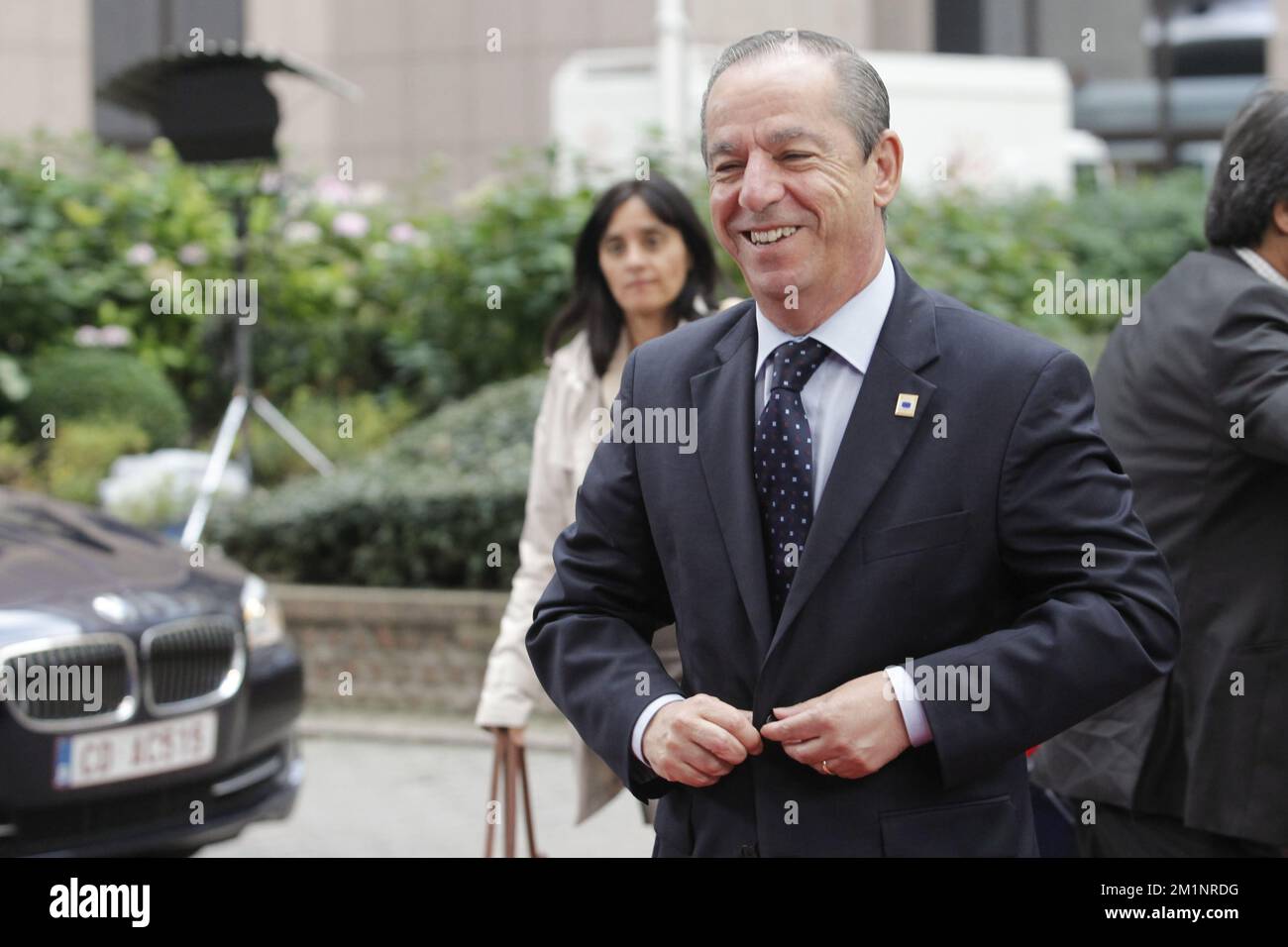 Maltas prime minister lawrence gonzi hi-res stock photography and ...