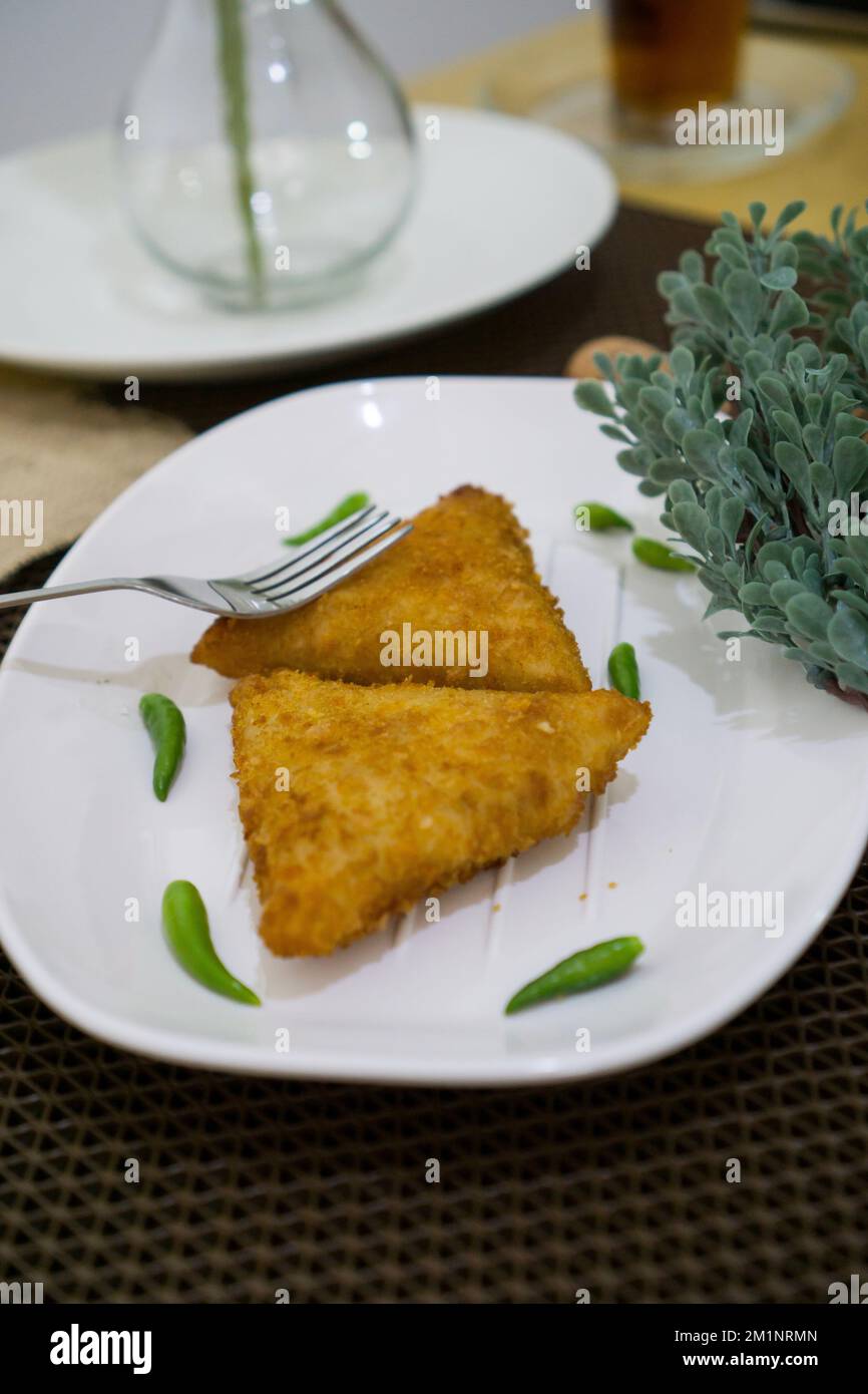 Rougut, lumpia and risol smoked beef, Indonesian Traditional Food on ...