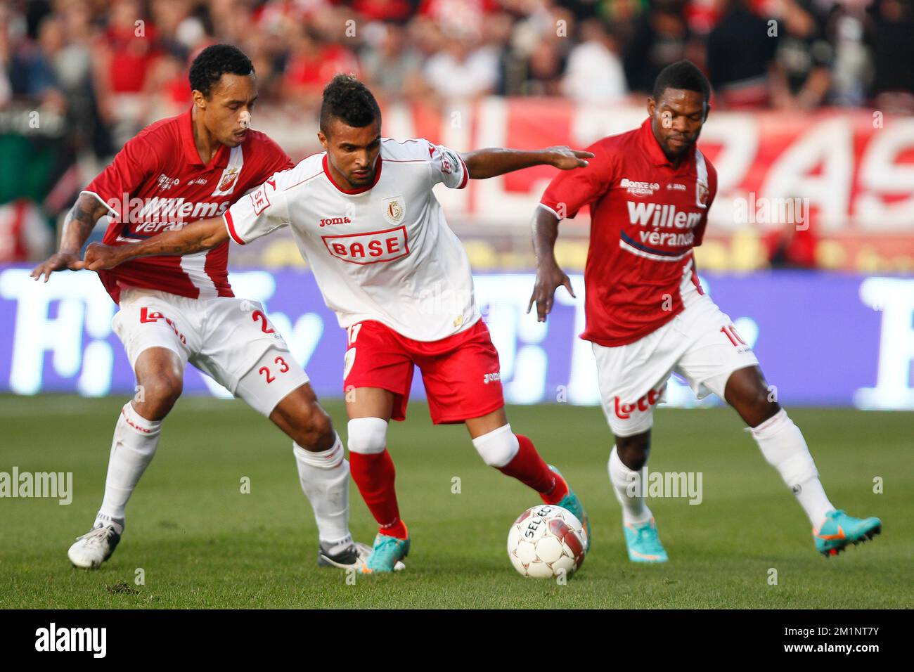 20121021 - MONS, BELGIUM: Mons' Flavien Le Postollec, Standard's ...