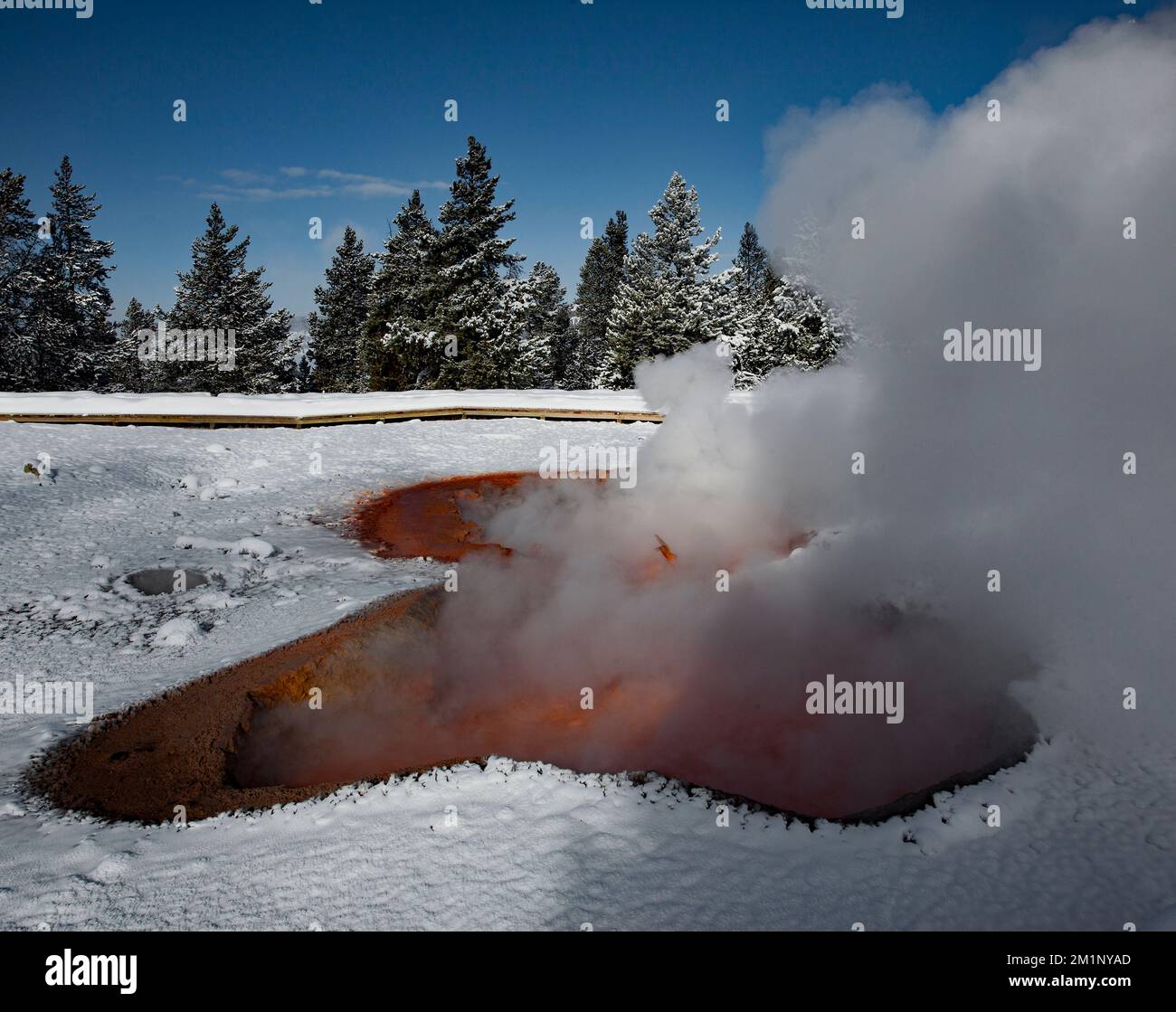 Fumarole yellowstone hi-res stock photography and images - Alamy