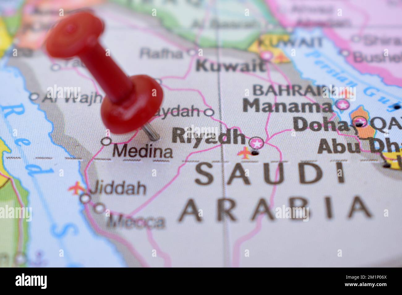 Riyadh map hi-res stock photography and images - Alamy