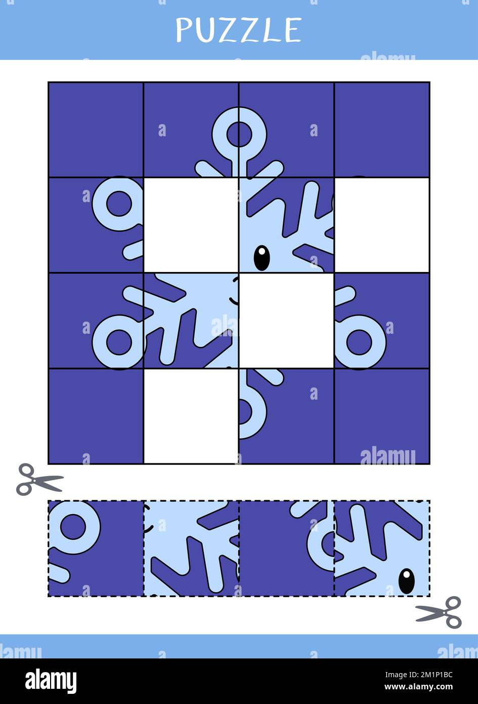 Puzzle for kids. Find the missing parts of the picture. Simple ...