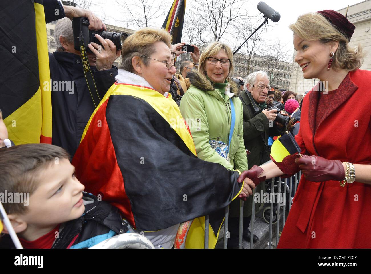 King's colours flag hi-res stock photography and images - Alamy