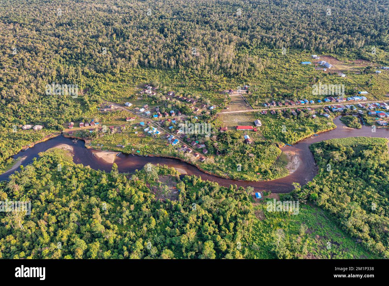One corner of Mabul village Taken @Mabul village, Distrik Korowai ...