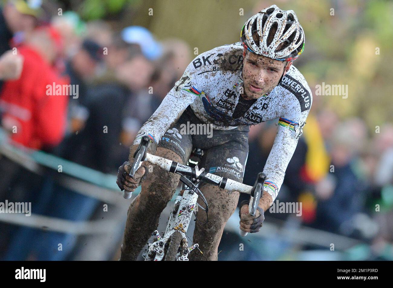 20121118 - ASPER-GAVERE, BELGIUM: Belgian Niels Albert in action during ...
