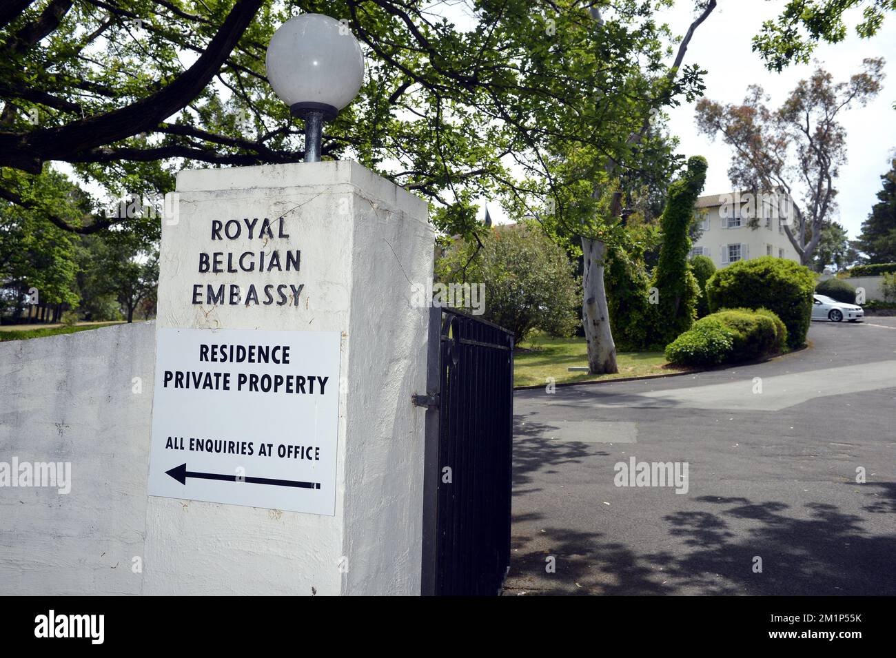 20121123 - CANBERRA, AUSTRALIA: Illustration picture shows the entrance ...