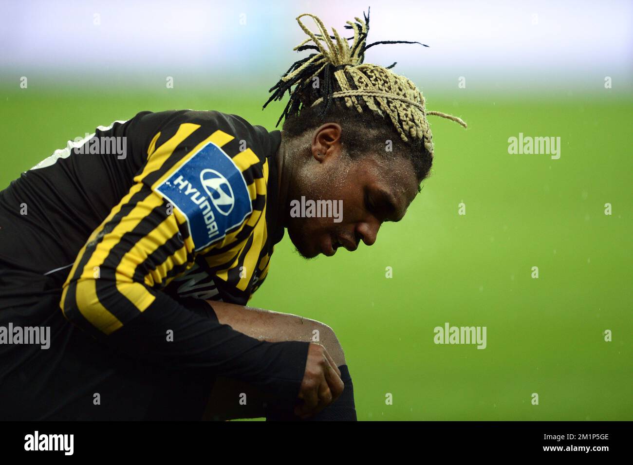 20121123 - LIEGE, BELGIUM: Lierse's Dolly Menga pictured during the ...