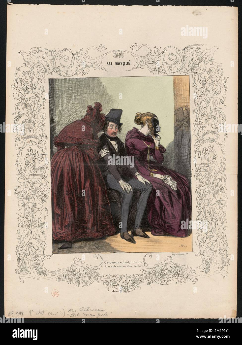 Masquerade ball 1800s hi-res stock photography and images - Alamy