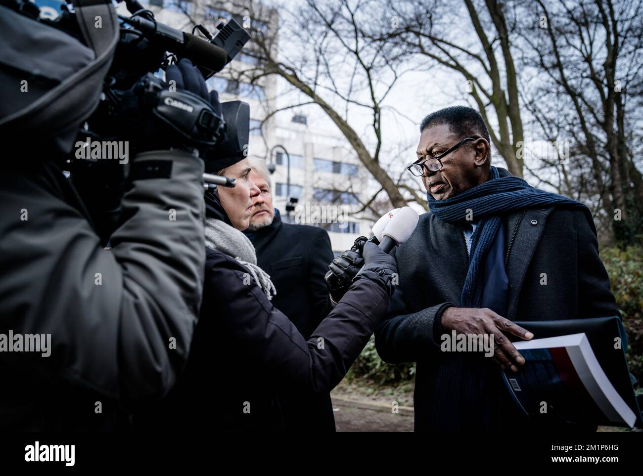 THE HAGUE - Armand Zunder, chairman of the Suriname National Repair ...