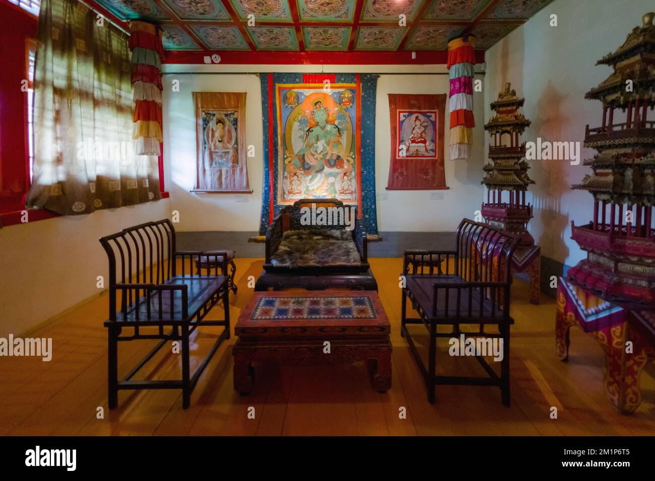 Ulaanbaatar, Mongolia - September, 2022 - Inside the Winter Palace ...
