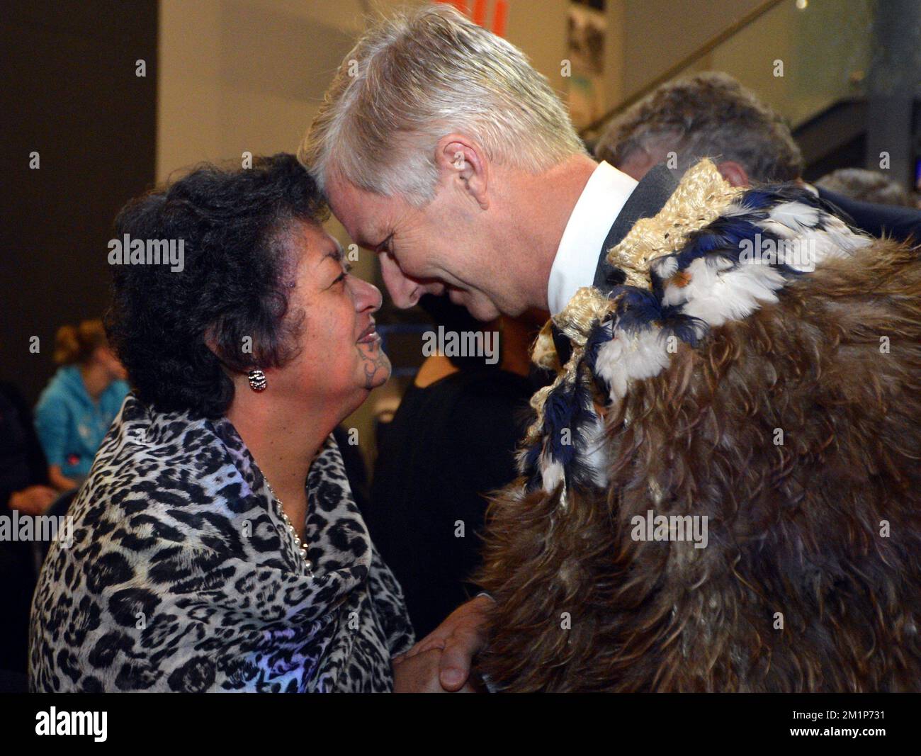 Maori greeting nose hi-res stock photography and images - Alamy